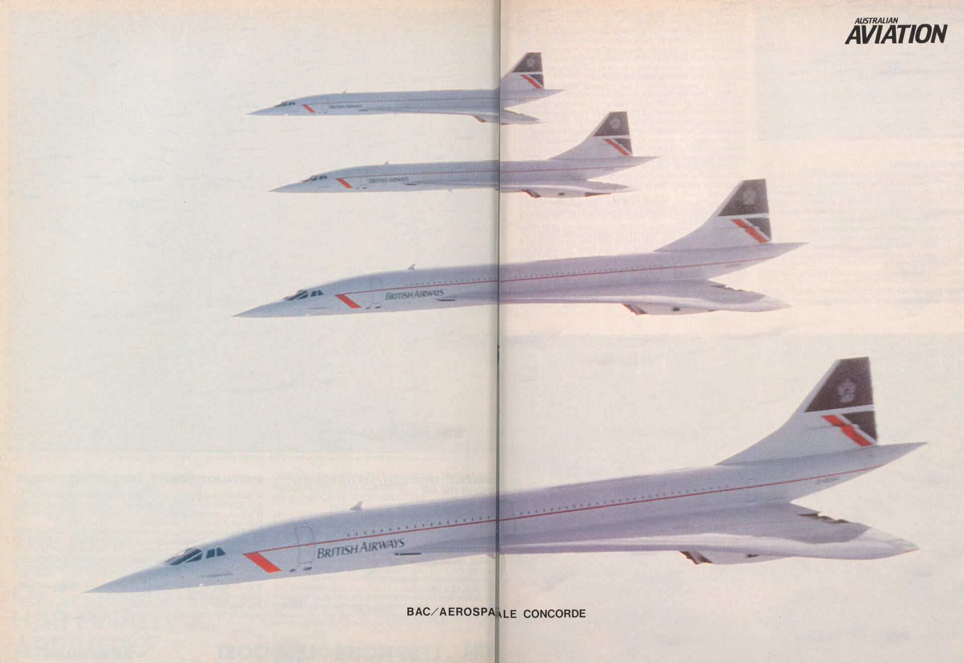 Centrespread – BAC/Aerospatiale Concorde – Australian Aviation